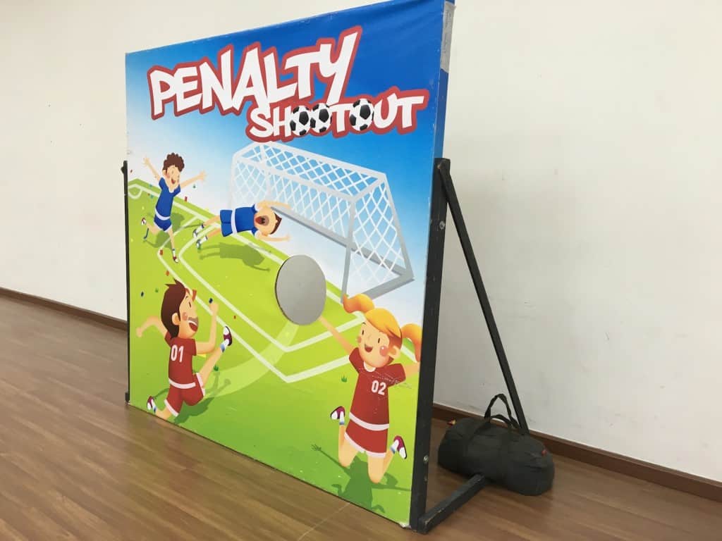 Soccer Game Stall Singapore | Carnival World