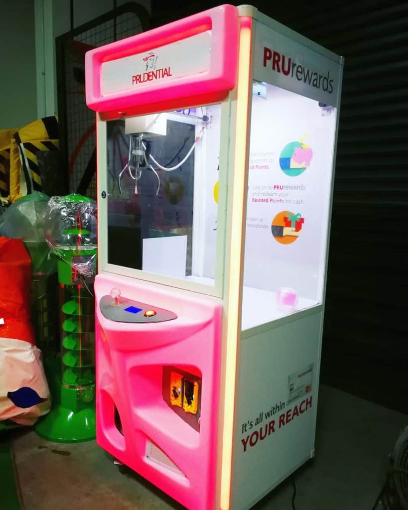 Custom LED Claw Machine Rental | Carnival World