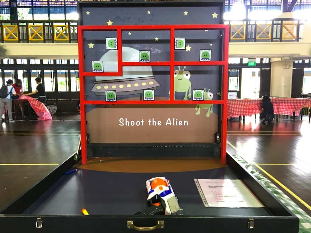 Shoot the Alien Game Rental | Carnival World