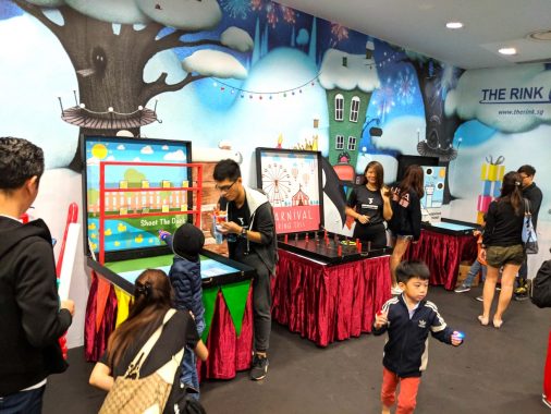 Ernskates Carnival Event at JCube Ice Rink Singapore | Carnival World
