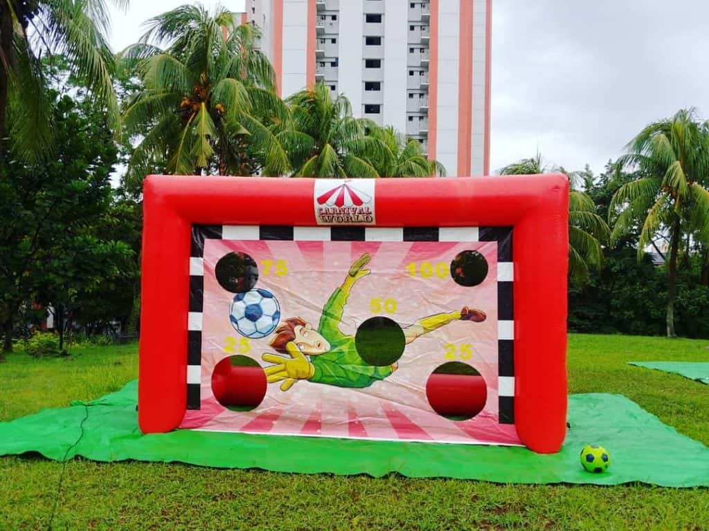 Soccer Inflatable Game Rental Singapore | Carnival World