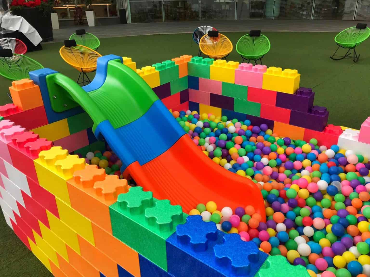 Lego Ball Pit for Outdoor Event | Carnival World