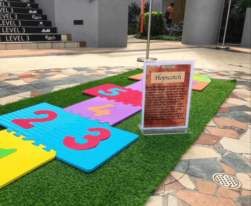 Traditional Game Hopscotch Rental | Carnival World