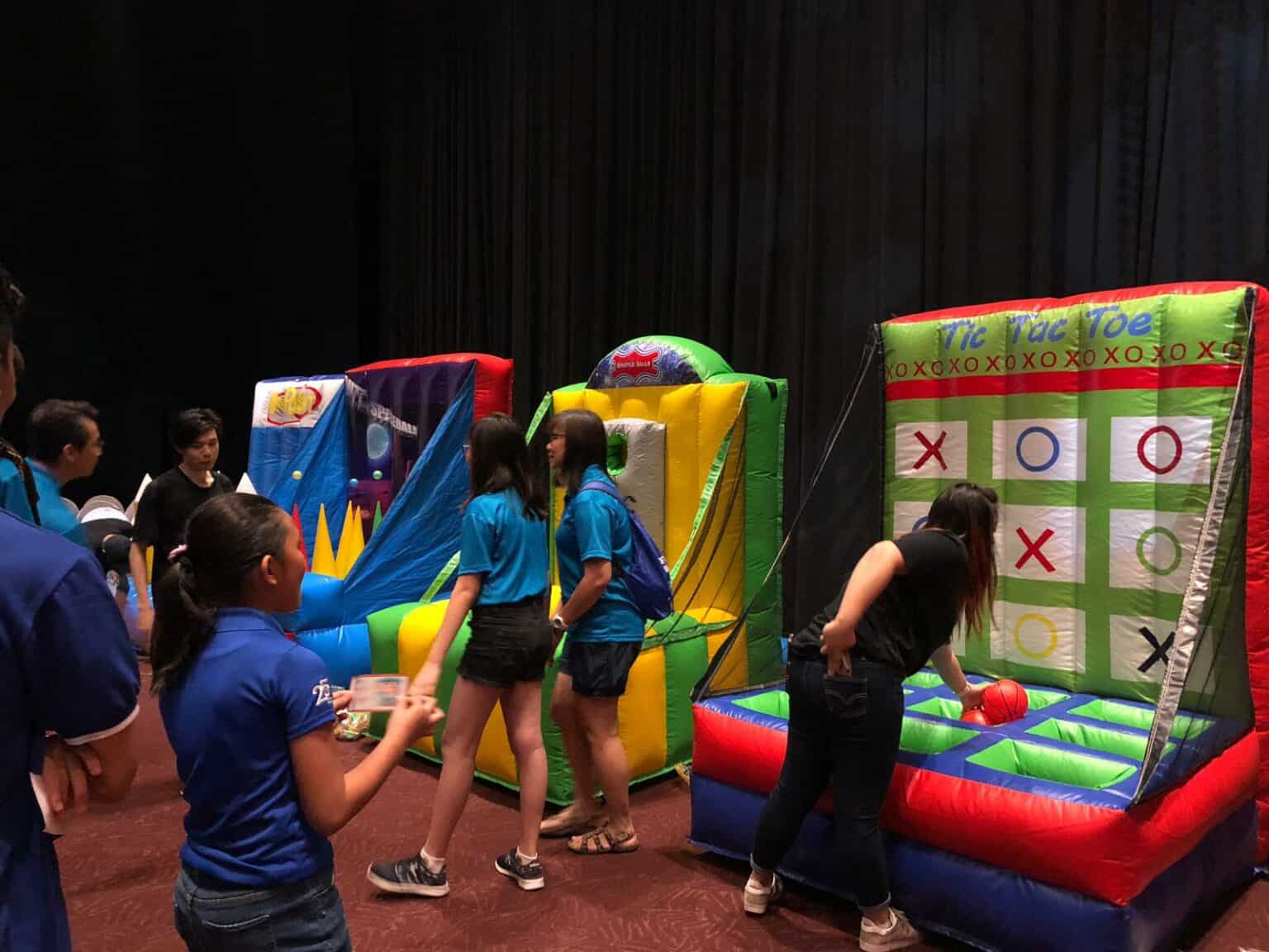 Inflatable Game Booth for Family Days | Carnival World