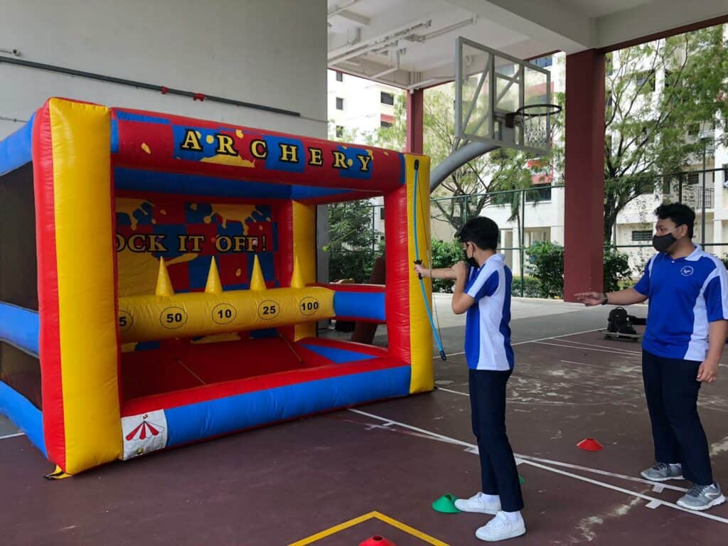 Inflatable Archery for School Event | Carnival World